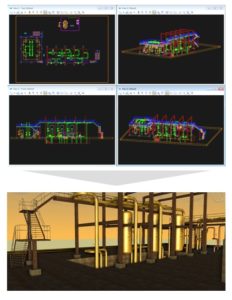 COMOS Walkinside Builder - Hawk Energy