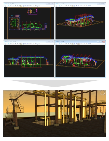 COMOS Walkinside Builder - Hawk Energy